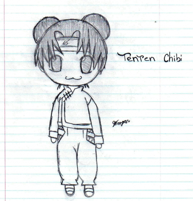 Chibi Tenten by YamiBunny
